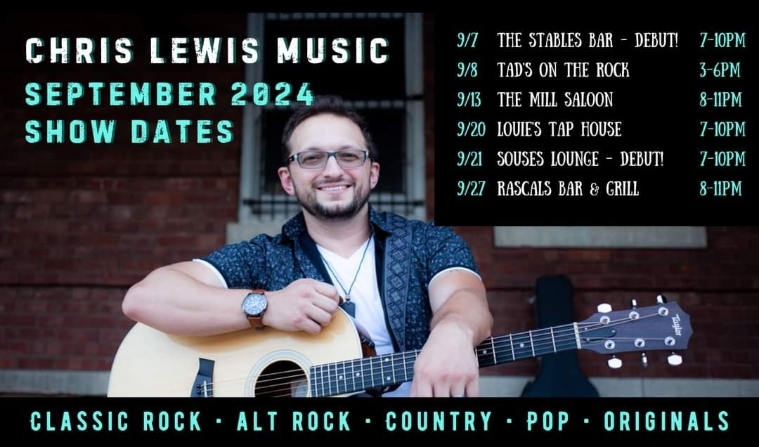 Chris Lewis Music – The Acoustic Vibe is out there